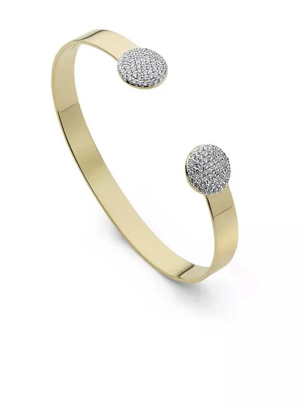 Phillips House 14k Yellow Diamond Pave Infinity Bracelet