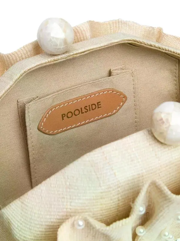 Poolside Origami Scallop Clutch Bag