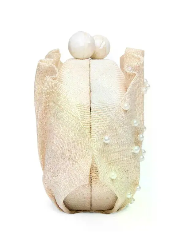 Poolside Origami Scallop Clutch Bag