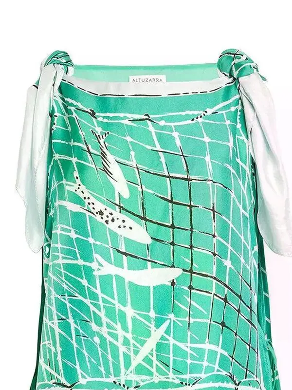 Altuzarra Siggi Graphic-print Top