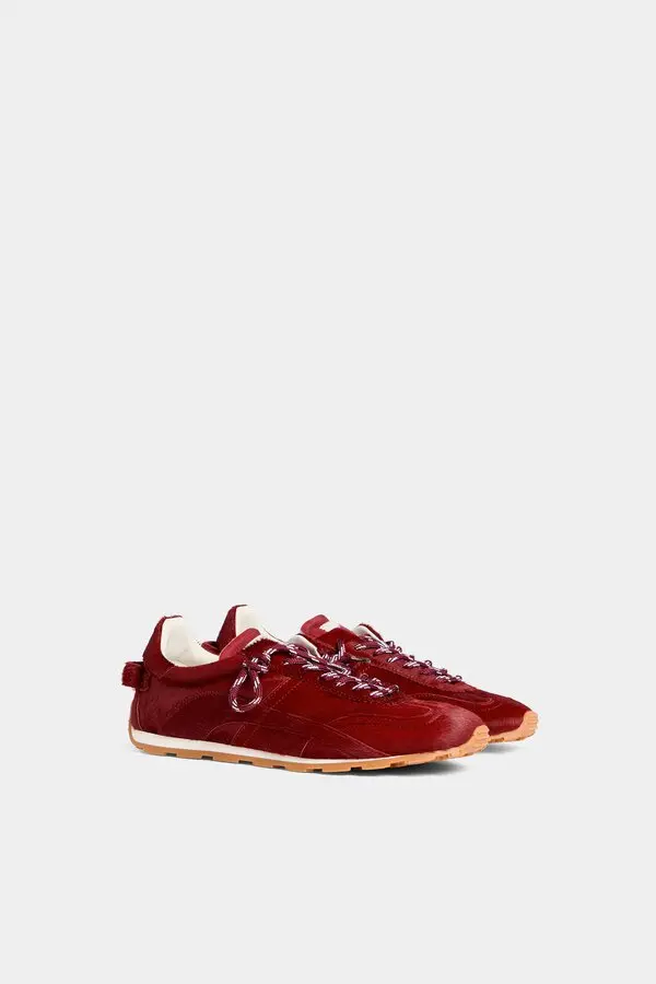 Dsquared2 Pony Hair Lace-up Sneakers