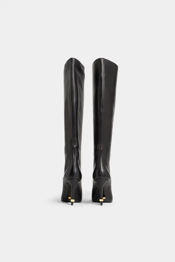 Dsquared2 Metal Bar Heeled Boots