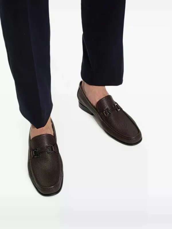 FERRAGAMO Gancini Buckle Loafers