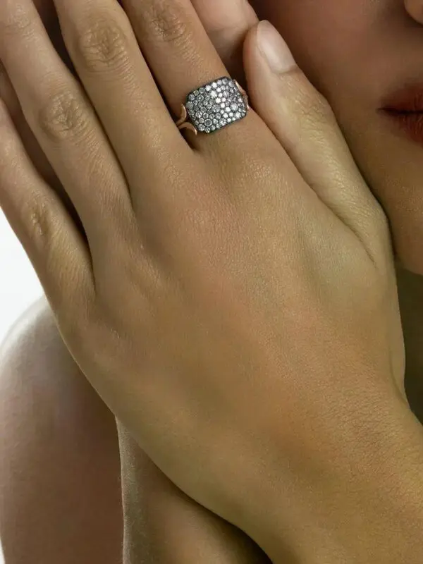 SYLVA & CIE Mini Ten Table Diamond Ring
