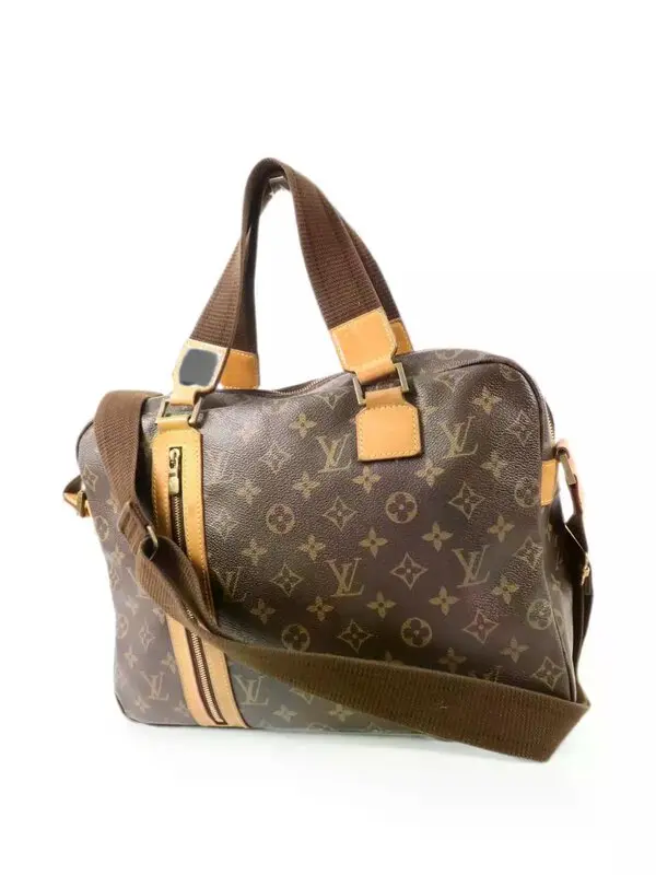 LOUIS VUITTON Monogram Canvas Bosphore Laptop Bag - Brown
