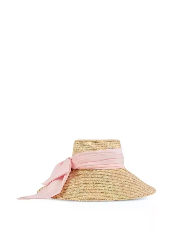Eugenia Kim Mirabel Bow-detail Straw Hat