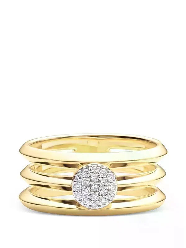 Phillips House Infinity Diamond Triple-layer Ring - Gold