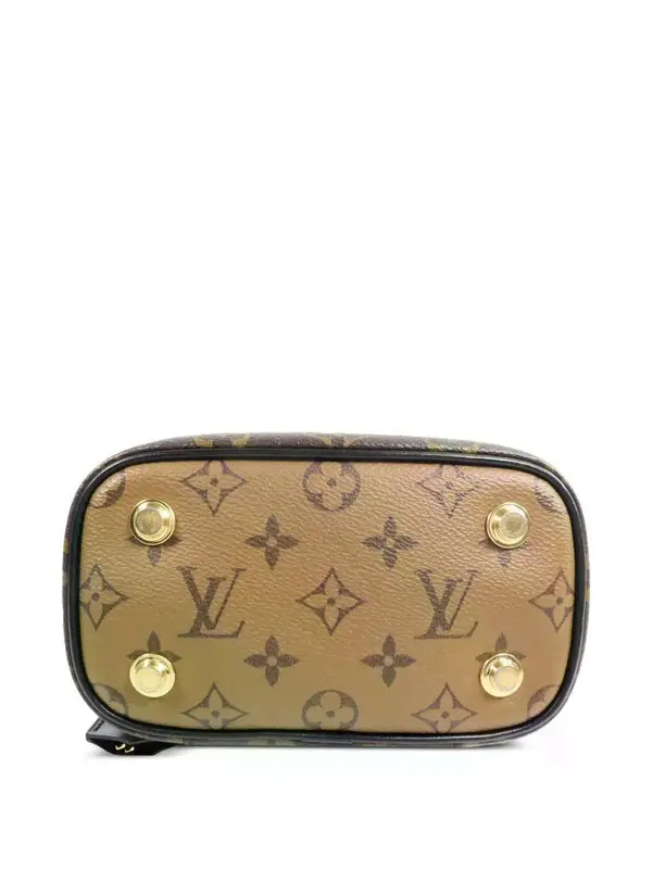 LOUIS VUITTON Monogram Reverse Vanity Pm Makeup Bag