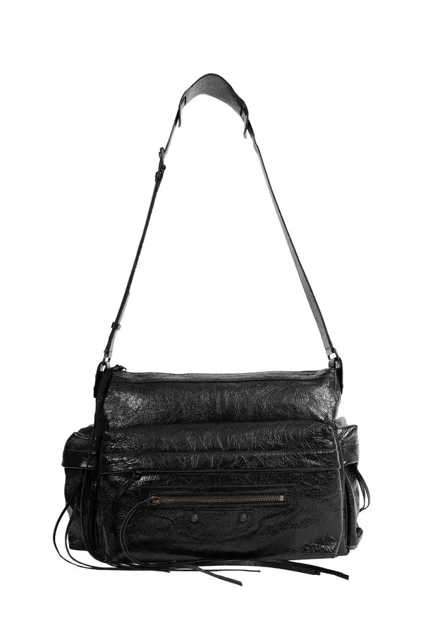 Balenciaga Le City Multipocket Crossbody Bag - Black