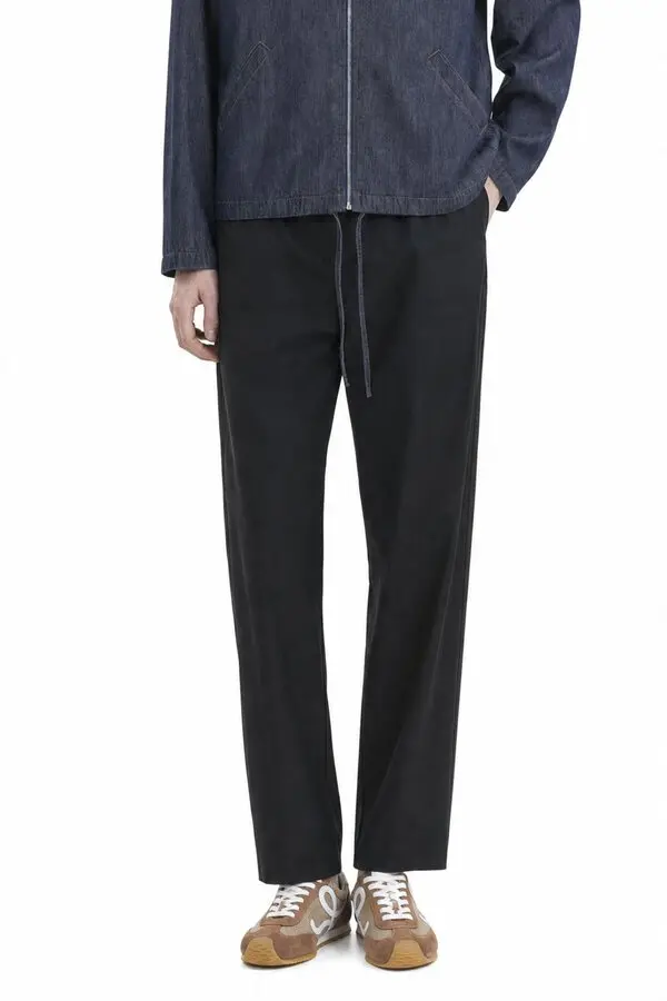 Loewe Drawstring Trousers In Wool