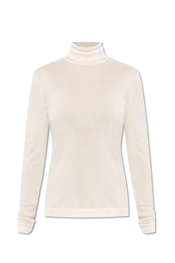 Hanro Silk Cashmere Turtleneck Top