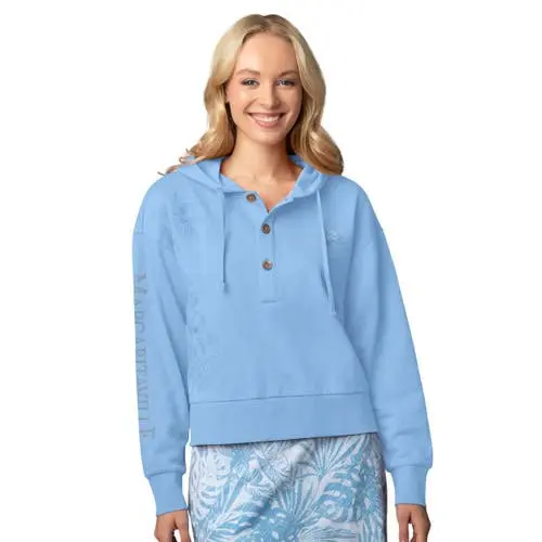 MARGARITAVILLE Detroit Lions Island Dream Solid Pullover Hoodie