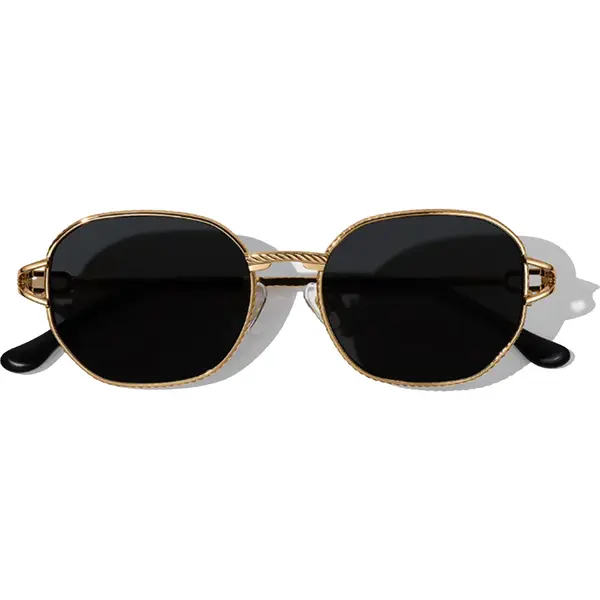 COSSINO Ammiras 52mm Sunglasses - Black/gold