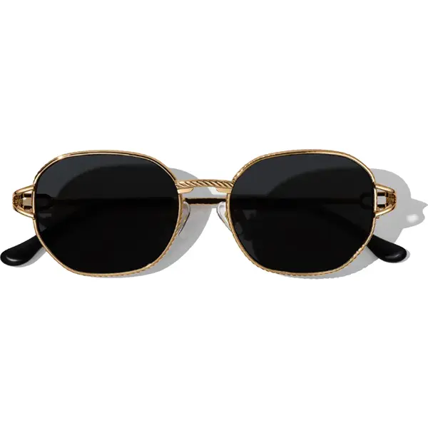 COSSINO Ammiras 52mm Sunglasses - Black/gold
