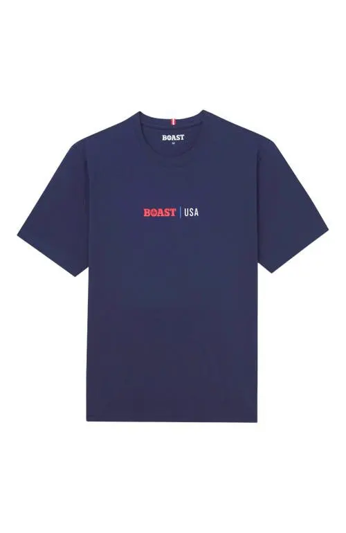 Boast Usa Tee - Navy