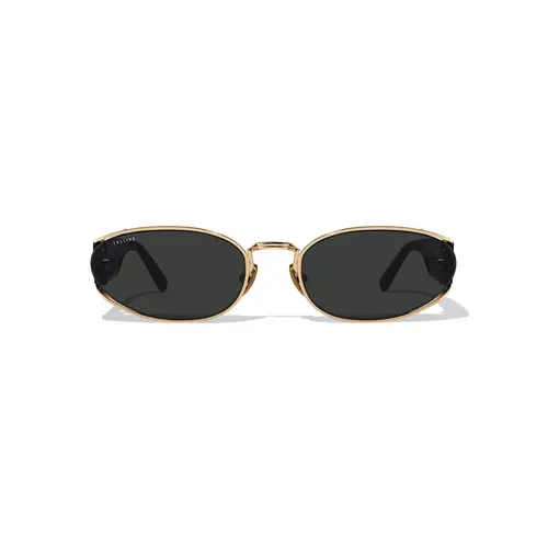 COSSINO Bisou Oval Cat Eye Sunglasses - Black
