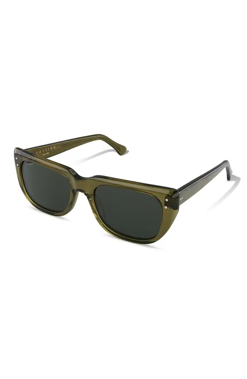 COSSINO Cheri 52mm Cat Eye Sunglasses - Green