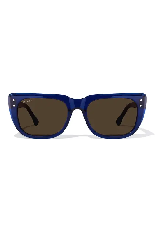 COSSINO Cheri 52mm Cat Eye Sunglasses - Navy