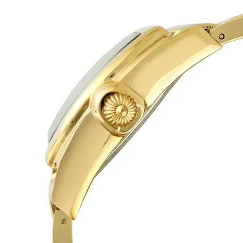 PEUGEOT Roman Numeral Barrel Bracelet Watch 36x33mm - Gold