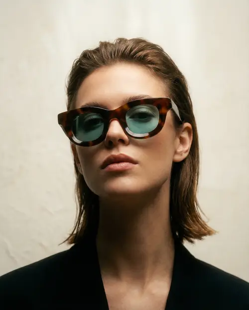 COSSINO Alondo 45mm Wayfarer Sunglasses - Tortoiseshell