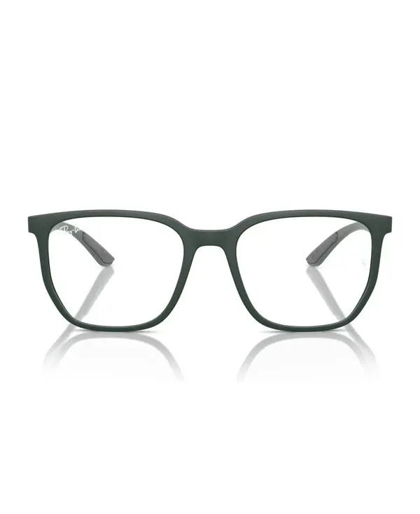 Ray-ban Rectangular Full Rim Eyeglasses - Sand Green