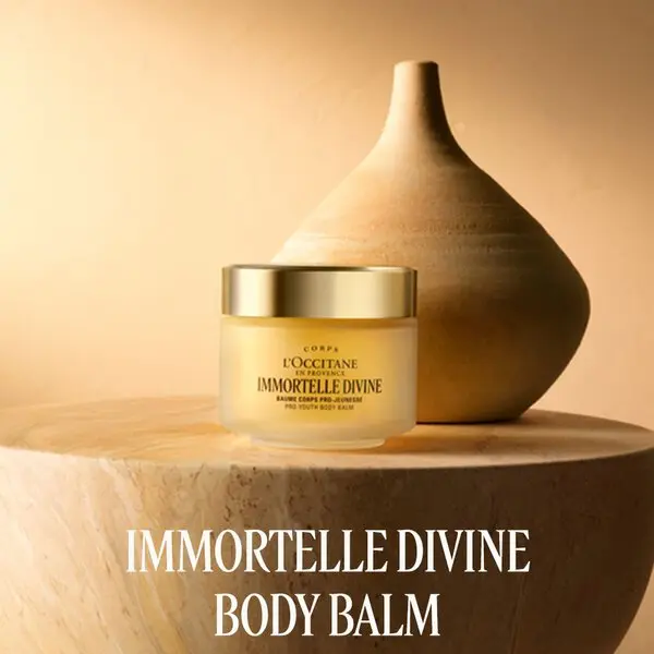 L'OCCITANE Immortelle Divine Body Balm 6.90 Fl Oz
