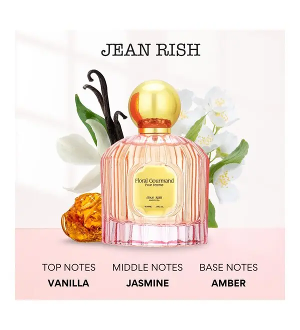JEAN RISH Floral Gourmand Eau De Perfume