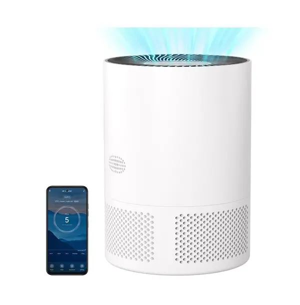 TOPTENG Air Purifier For 320 Sq Ft Â 118 Cfm Cadr