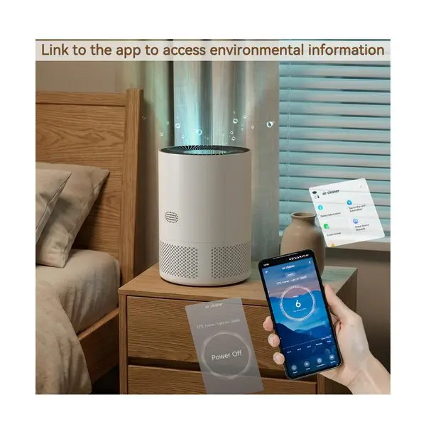 TOPTENG Air Purifier For 320 Sq Ft Â 118 Cfm Cadr