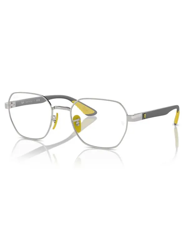 Ray-ban Irregular Full Rim Eyeglasses - Silver