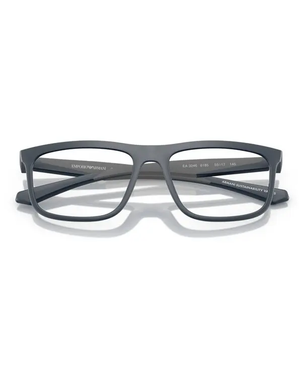 Emporio Armani Square Eyeglasses