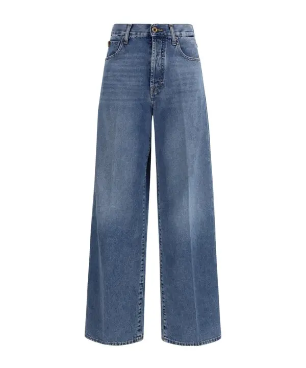 Jacob Cohen Wide-leg Five-pocket Jeans - Blue