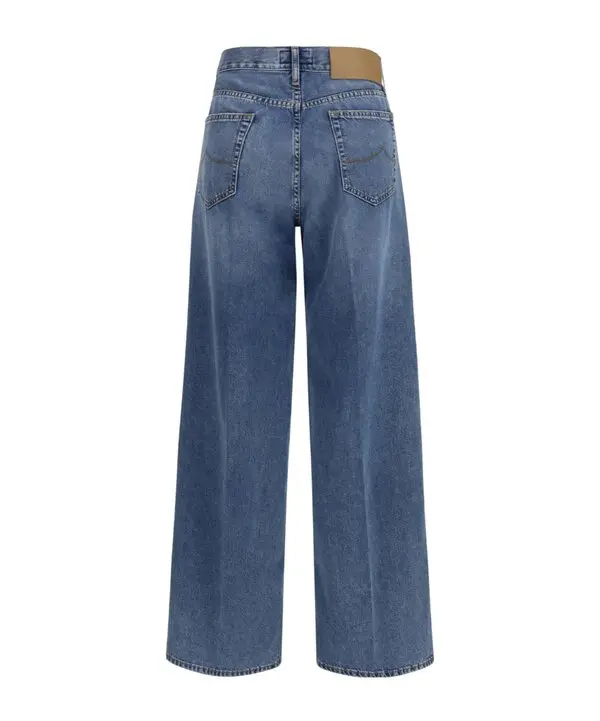 Jacob Cohen Wide-leg Five-pocket Jeans