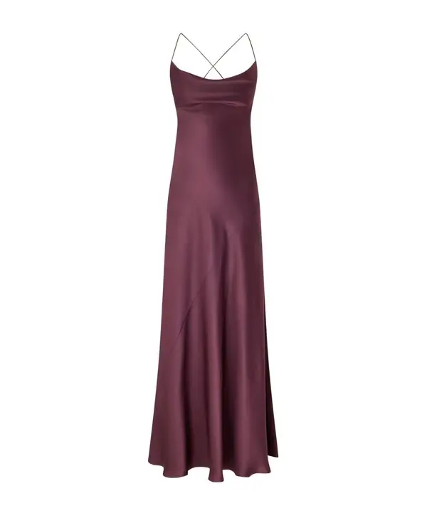 Pinko Farro Satin Slip Dress