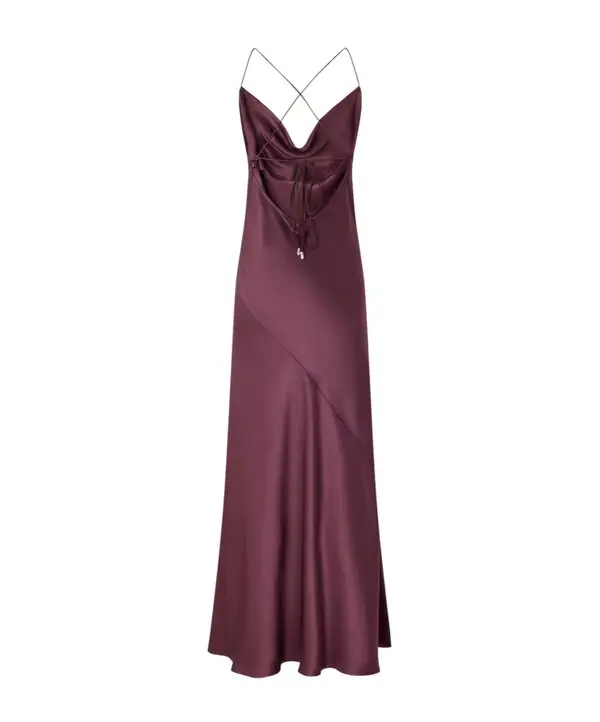 Pinko Farro Satin Slip Dress