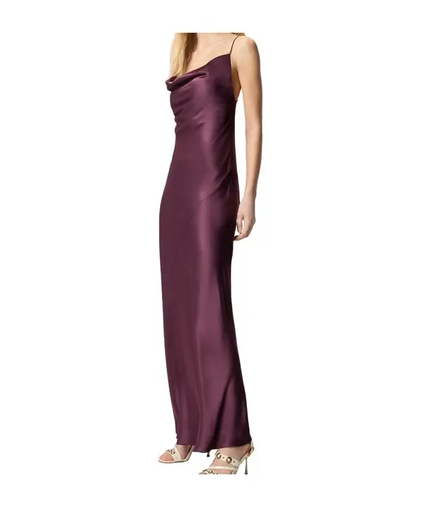 Pinko Farro Satin Slip Dress