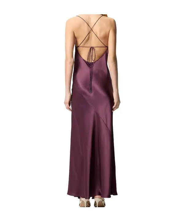 Pinko Farro Satin Slip Dress