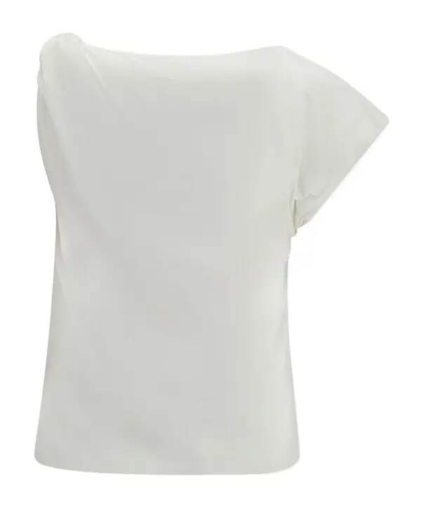 Pinko Marlena Knotted Sleeveless Top - White