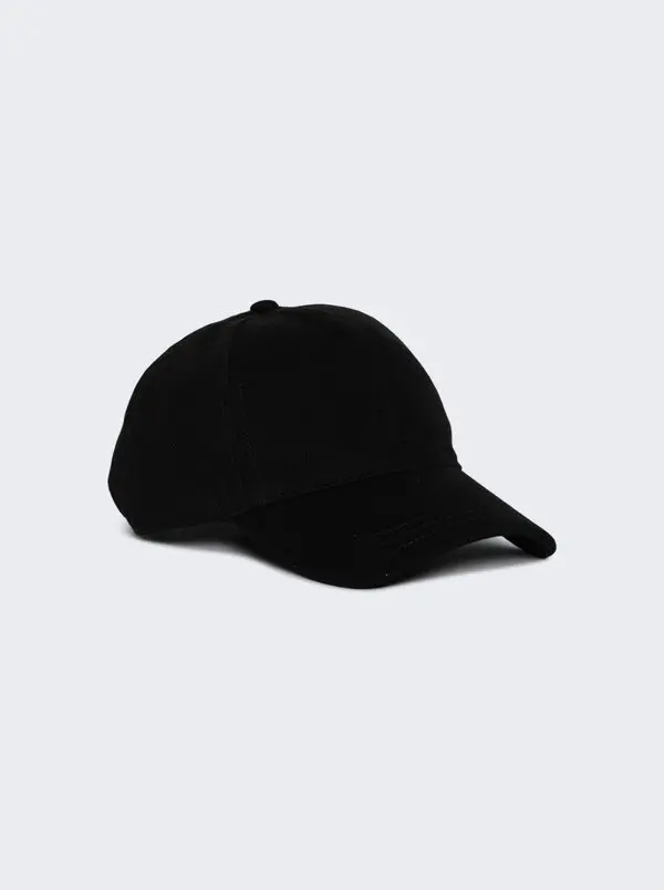 Saint Laurent Cassandre Cap - Black