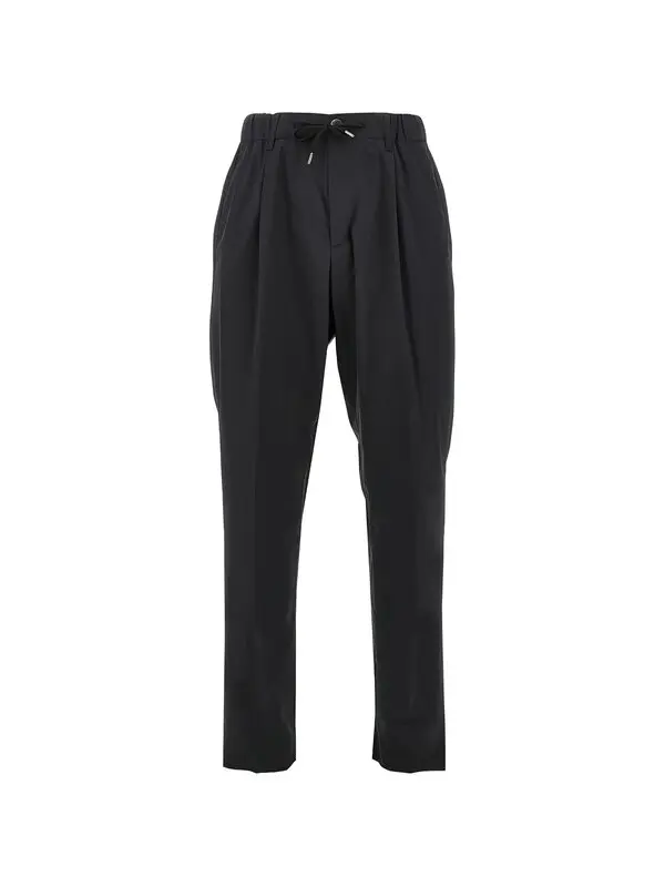 Herno Drawstring-waist Tapered Trousers For
