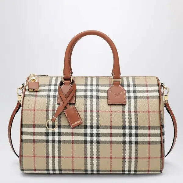 Burberry Bowling Duffle Bag - Briarbrown
