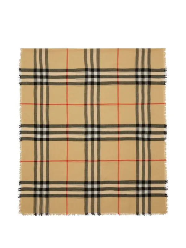 Burberry Lightweight Wool Scarf