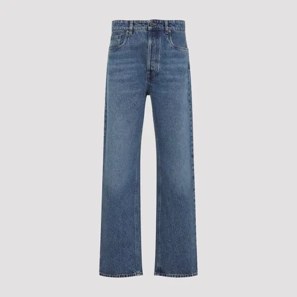 Miu Miu Straight Leg Jeans - Blue
