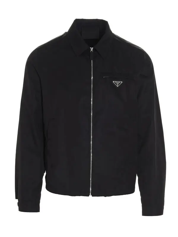 Prada Zip-up Lightweight Jacket