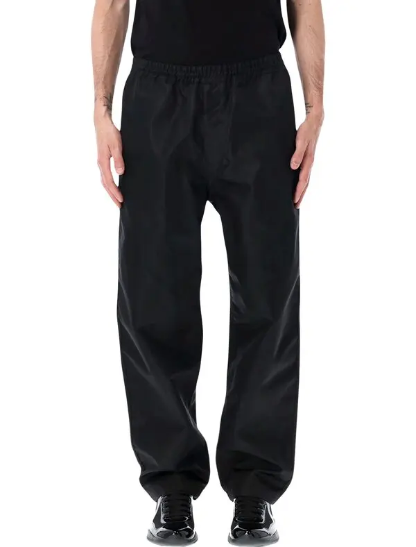 Prada Recycled Polyamide Tailored Trousers - Nero