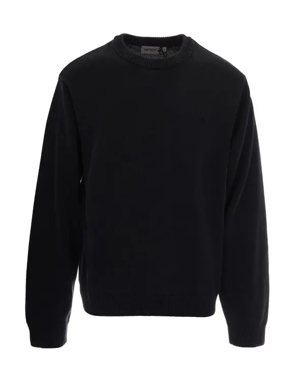 Carhartt Work In Progress 100% Cotton Crewneck Pullover - Black