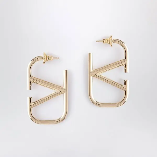 Valentino Garavani Vlogo Signature Drop Earrings - Oro18