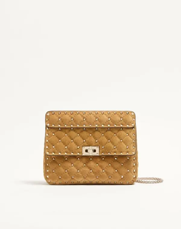 Valentino Garavani Rockstud Quilted Shoulder Handbag