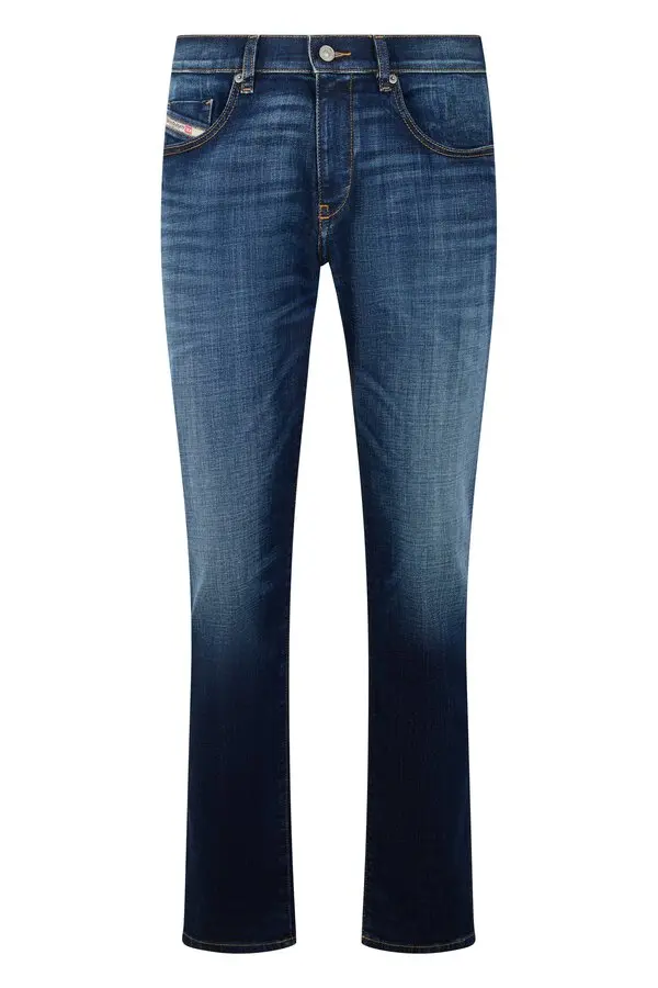 DIESEL® Slim Fit Straight Leg Jeans - Denim