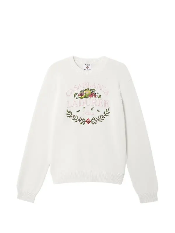 Casablanca Ladurée Crew Neck Jumper